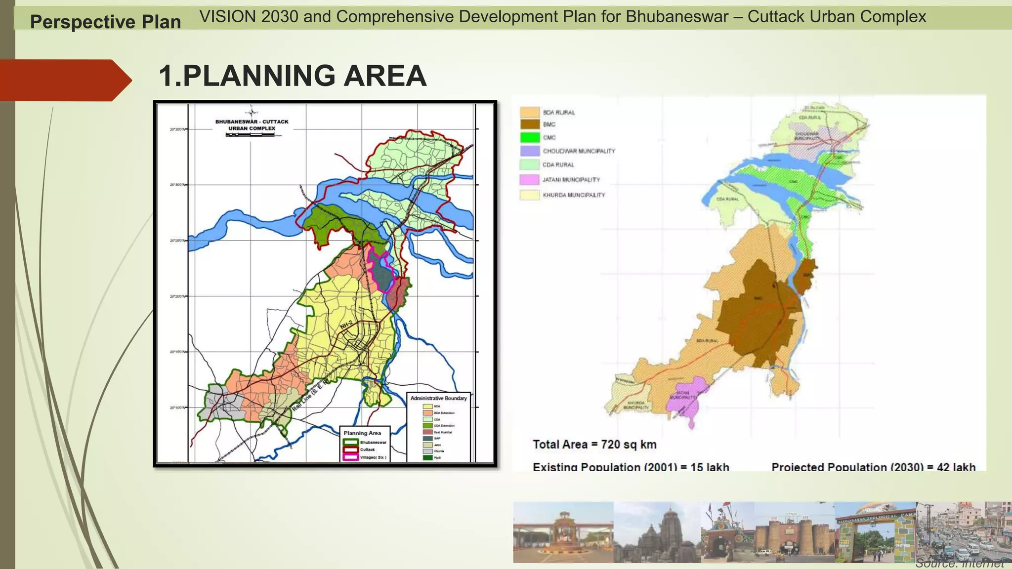 Perspective plan of bubaneshwar cuttack urban complex | PPTX