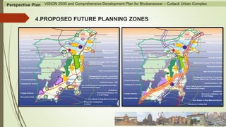 Perspective plan of bubaneshwar cuttack urban complex | PPTX
