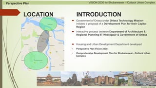 Perspective plan of bubaneshwar cuttack urban complex | PPTX