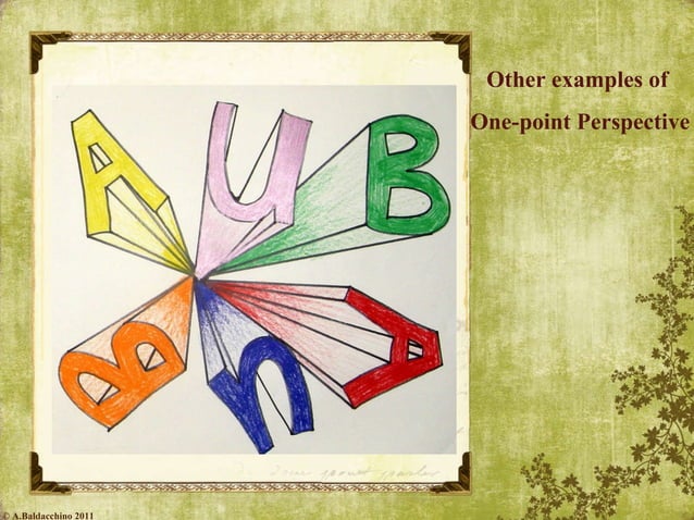 Perspective ppt | PPT | Drawing and Sketching | Arts and Crafts