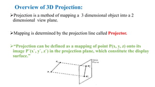 Perspective projection | PPTX