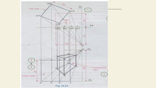 PERSPECTIVE PROJECTION - ENGINEERING GRAPHICS | PDF