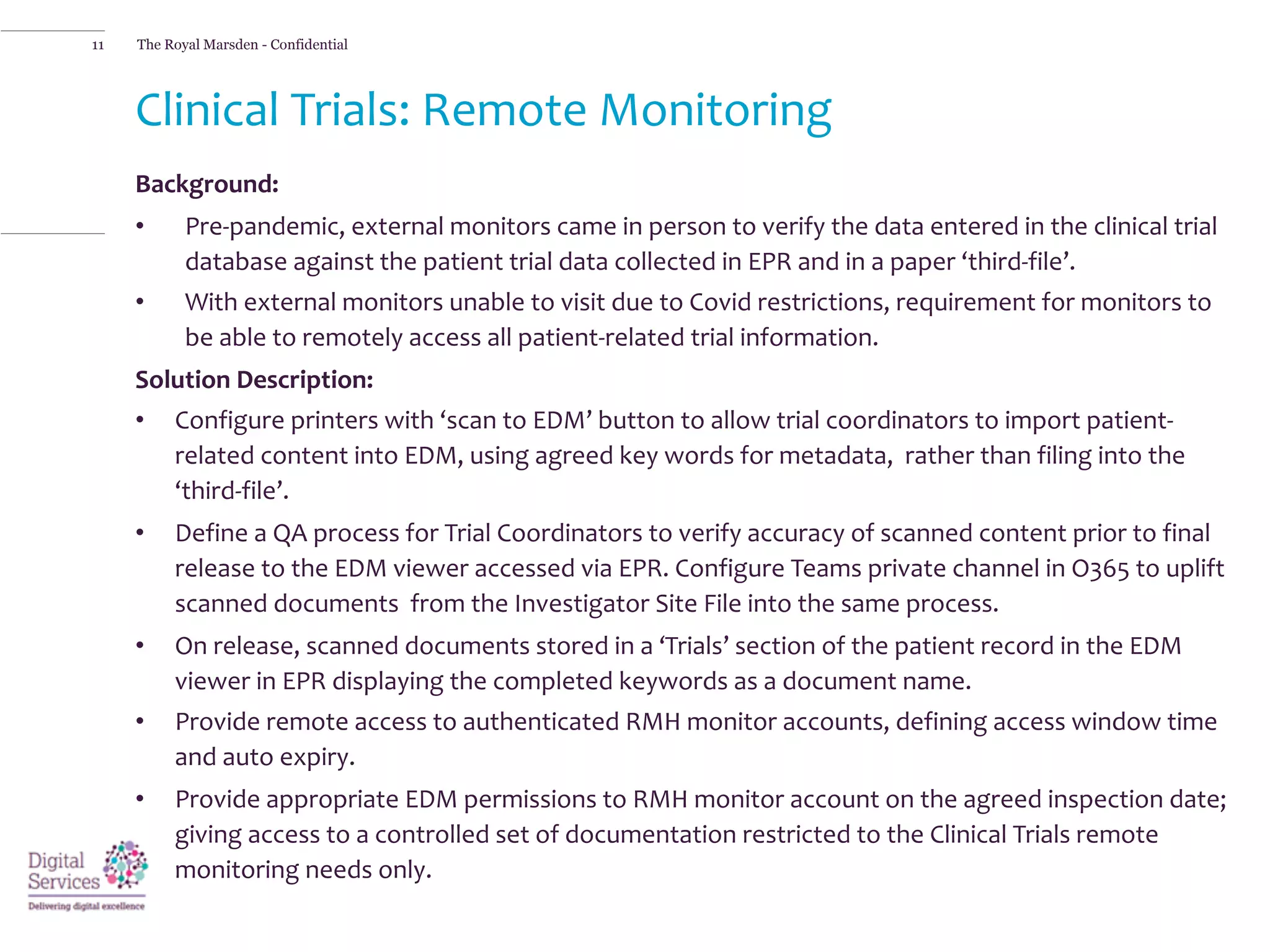 Perspectives from the NHS front line | PPT
