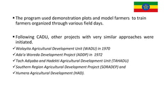 Historical Perspectives of agricultural extension and Research ...