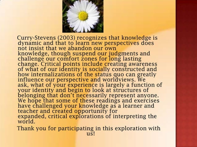 Perspectives of anti oppressive education in adult learning | PPTX