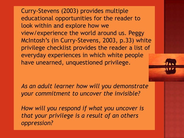 Perspectives of anti oppressive education in adult learning | PPTX