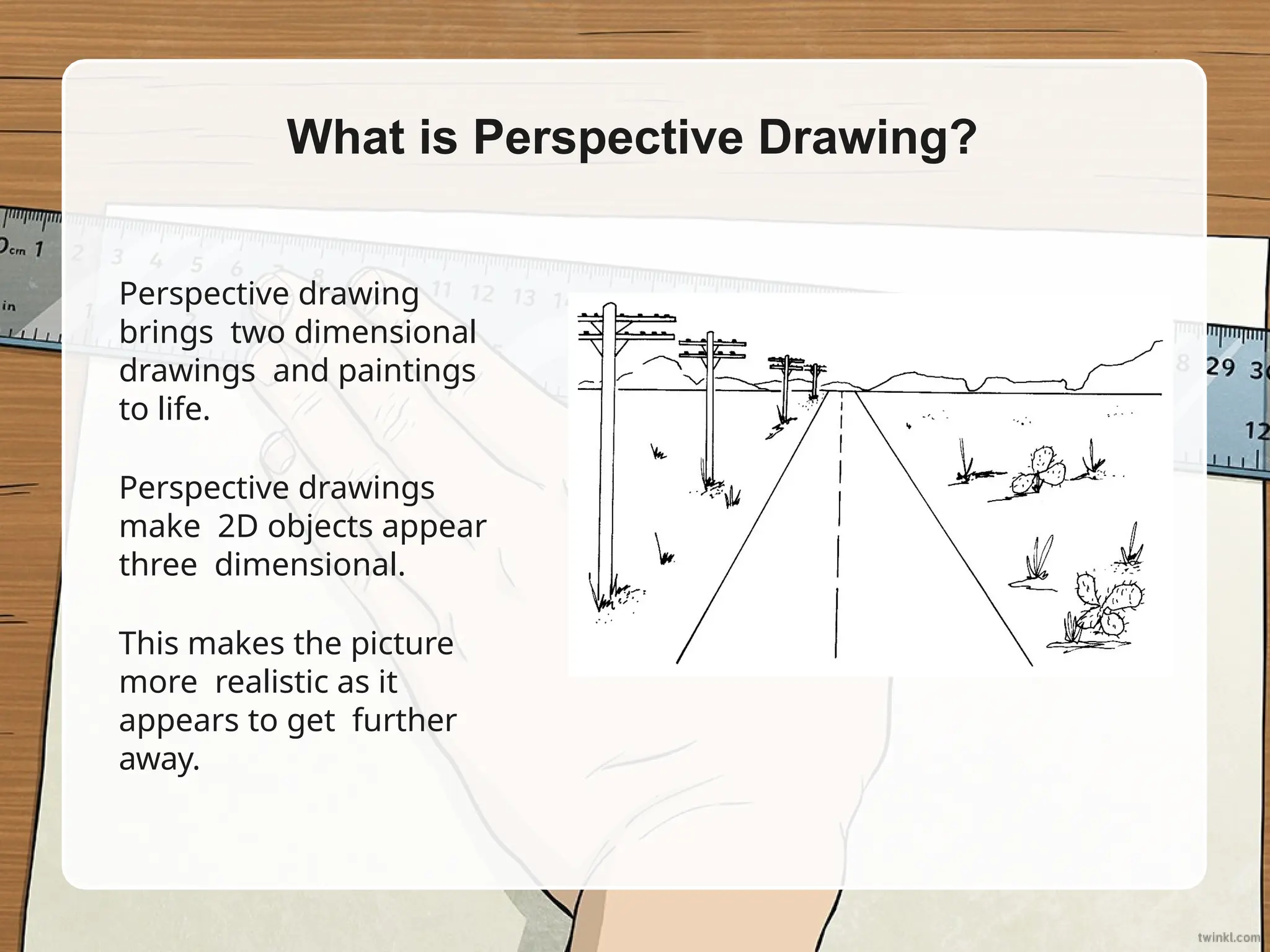 Perspectives of drawing in Graphic Design | PPTX