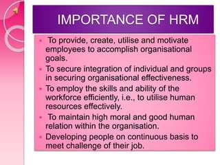Perspectives of hrm | PPTX