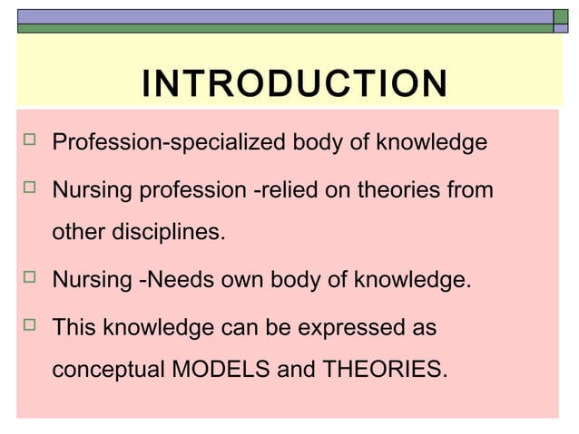 Perspectives of Nursing Theory | PPT