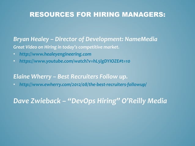 Building your All-Star DevOps Team – "Planning, Process and Partners" | PPT