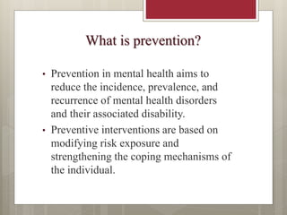 Perspectives on prevention | PPTX