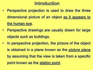 Perspective view | PPT