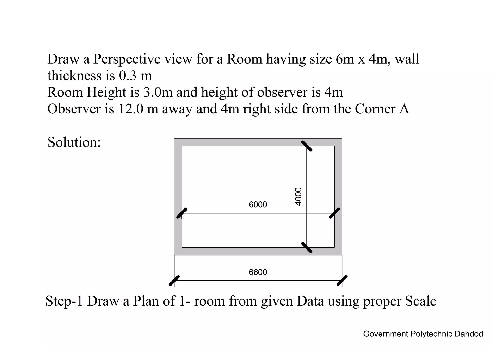 How to draw Perspective view | PDF | Educational Assessment | Education