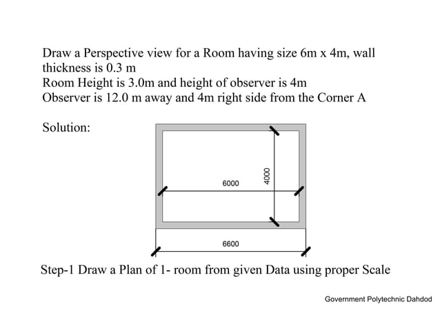 How to draw Perspective view | PDF | Educational Assessment | Education
