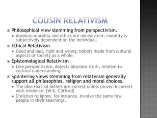 Perspectivism | PPTX | Christianity | Religion & Spirituality