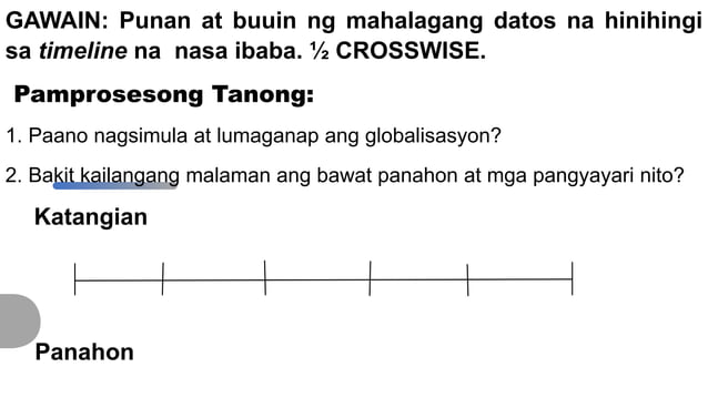 Perspektibo at Pananaw ng Globalisasyon.pptx