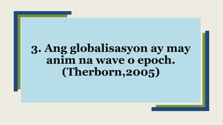 perspektibo at pananaw tungkol sa ng globalisasyon pptx | PPTX