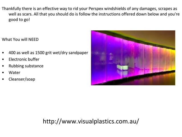 Perspex ppt | PPT