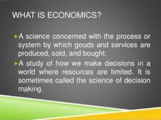 Education as An Investment: Economic Perspective | PPT