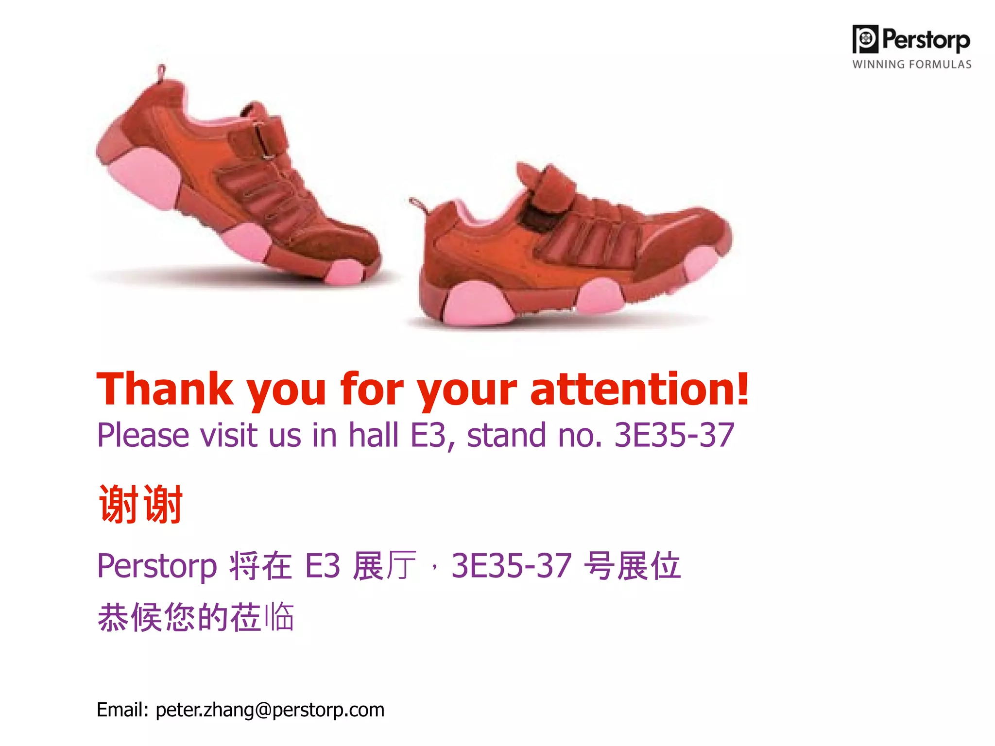 Perstorp Capa™ for Coatings Chinacoat 2013 | PDF