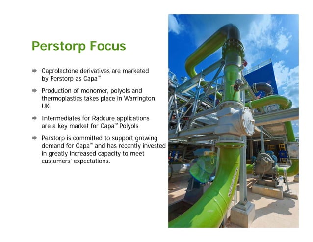 Perstorp Capa™ for Radcure Applications | PDF | Chemistry | Science