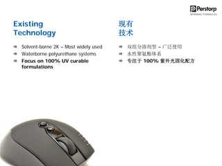 Perstorp Capa™ for Radiation Curing Chinacoat 2013 | PDF