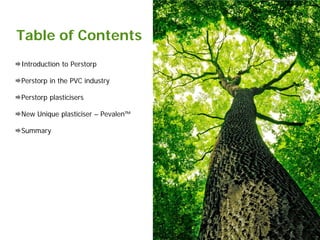 Perstorp - Plasticizer for Sensitive PVC Applications | PDF | Chemistry ...