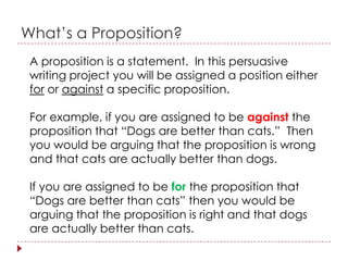 Persuade & Debate 1 | PPT