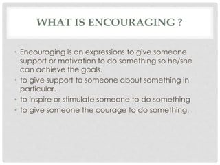 Persuading & encouraging | PPTX