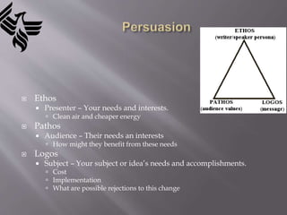 Persuading your audience | PPT