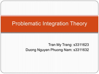 Persuasion_ Theory of Problematic Integration | PPTX | Science