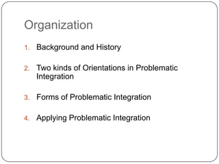Persuasion_ Theory of Problematic Integration | PPTX | Science