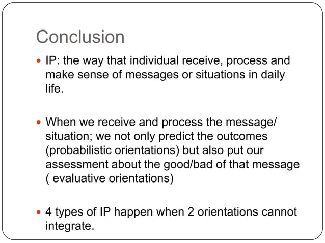 Persuasion_ Theory of Problematic Integration | PPTX | Science