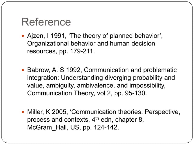 Persuasion_ Theory of Problematic Integration | PPTX | Science
