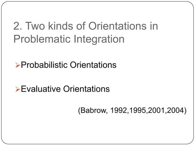 Persuasion_ Theory of Problematic Integration | PPTX | Science