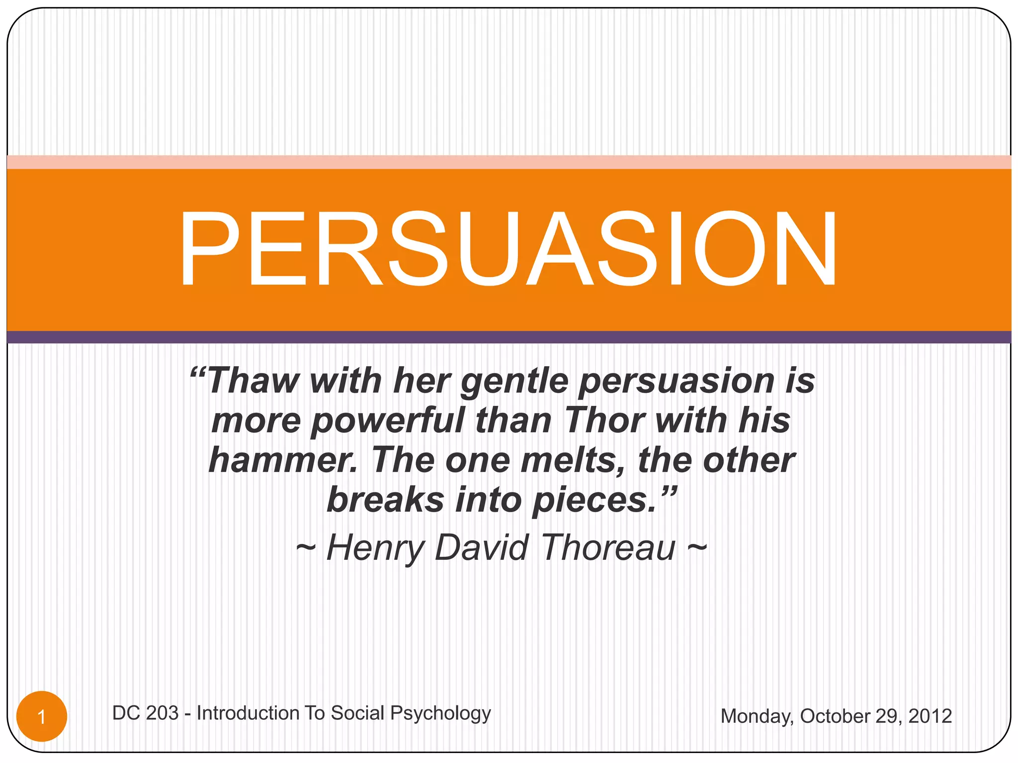 Persuasion | PPTX