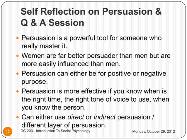 Persuasion | PPTX | Science