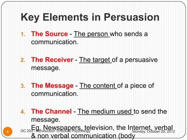 Persuasion | PPTX | Science
