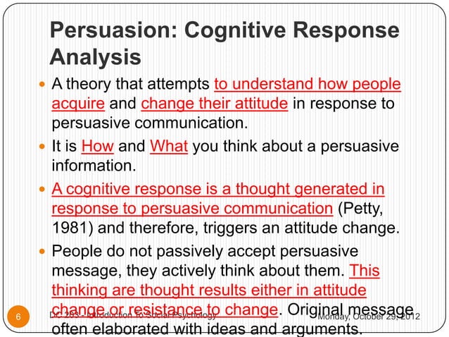 Persuasion | PPTX | Science