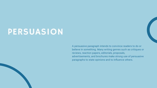 Persuasion (Pattern of Development in Reading and Writing) | PDF