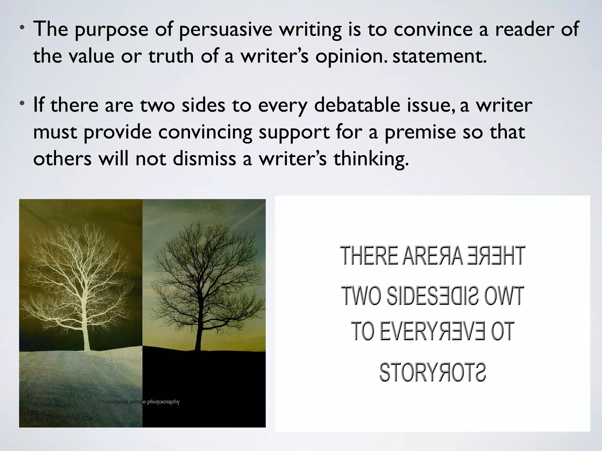 Persuasion fact:opinion | PPT