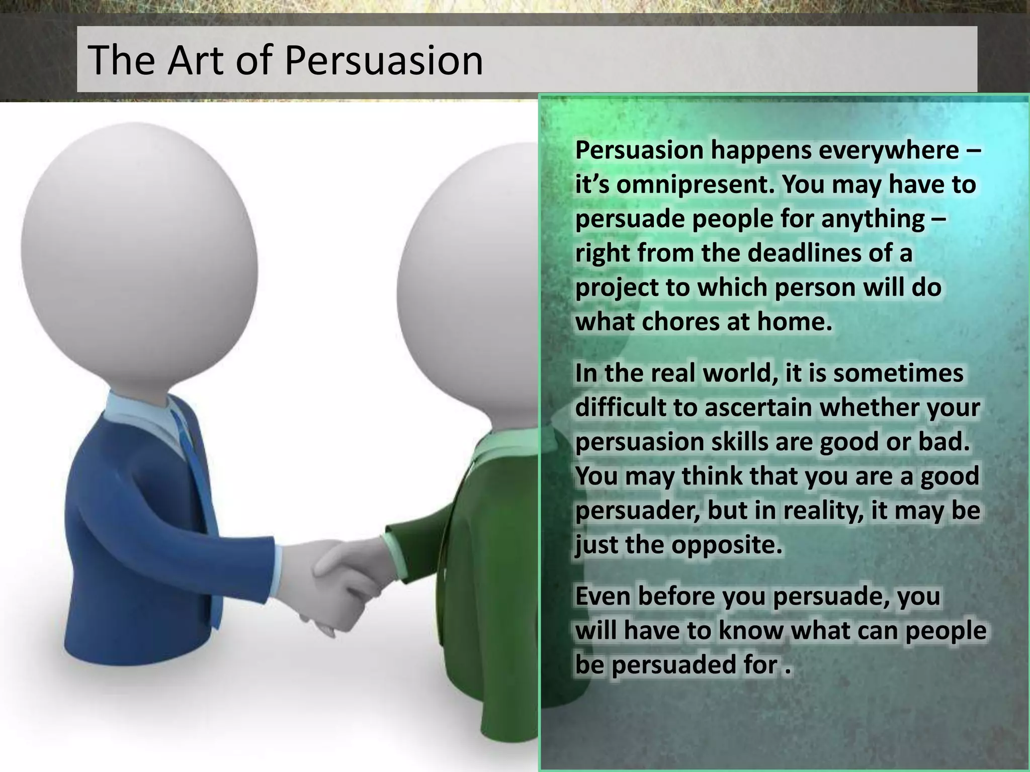 Persuasion Skills Basics | PPTX