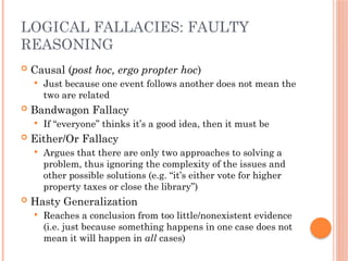 Persuasion and Ethics powerpoint presentation | PPTX