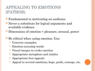 Persuasion and Ethics powerpoint presentation | PPTX