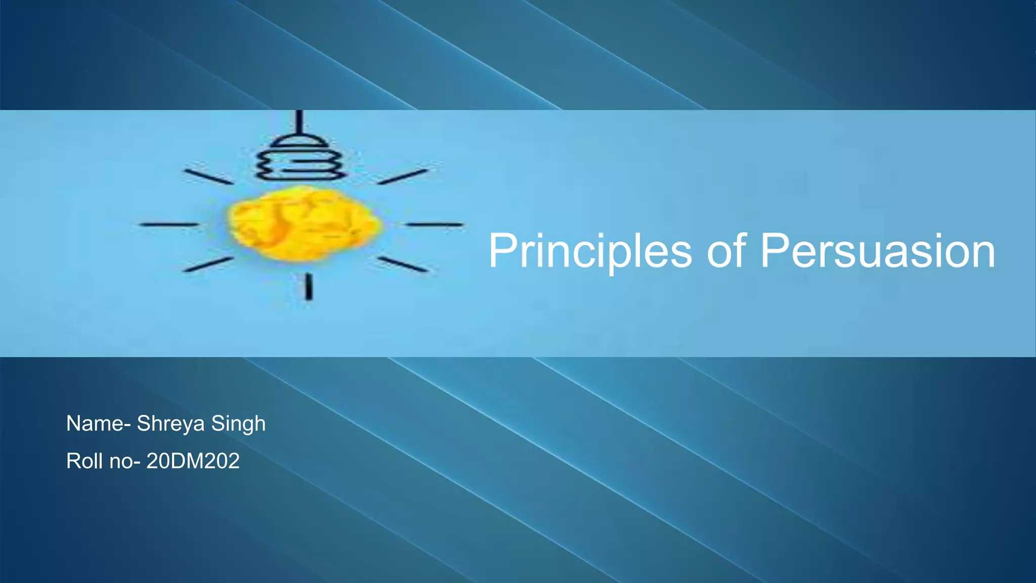 Persuasion principles | PPT