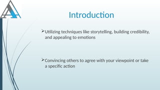 Persuasion Skills.ppt in corporate world | PPTX