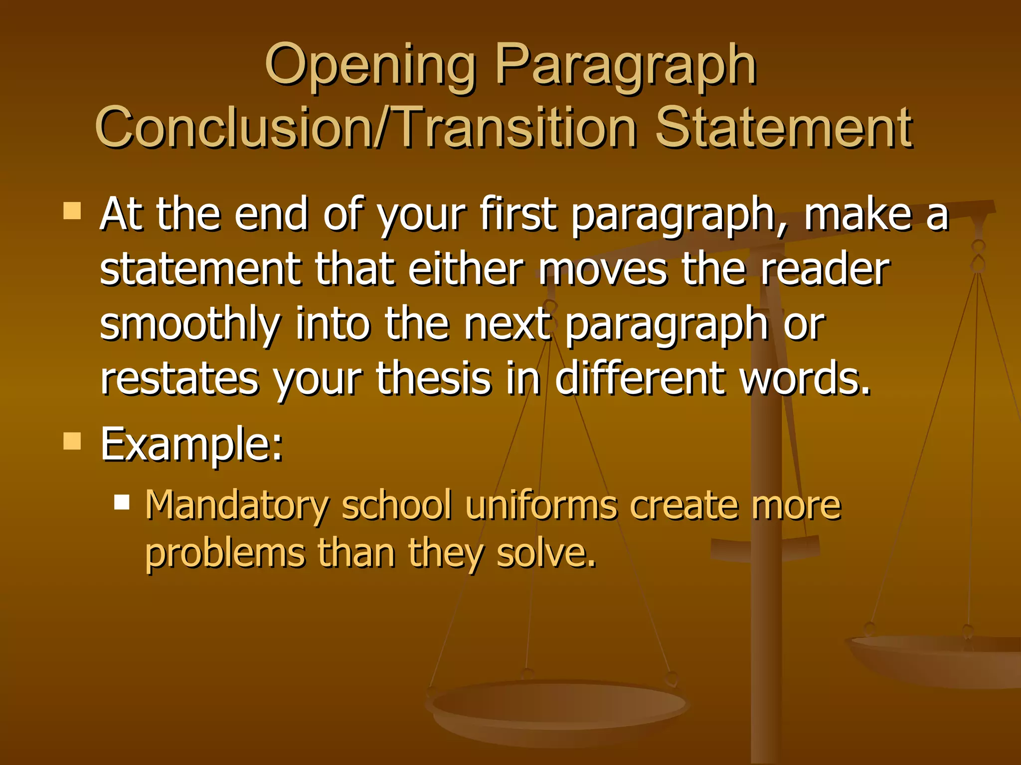 Persuasive Essay 8th Grade | PPT