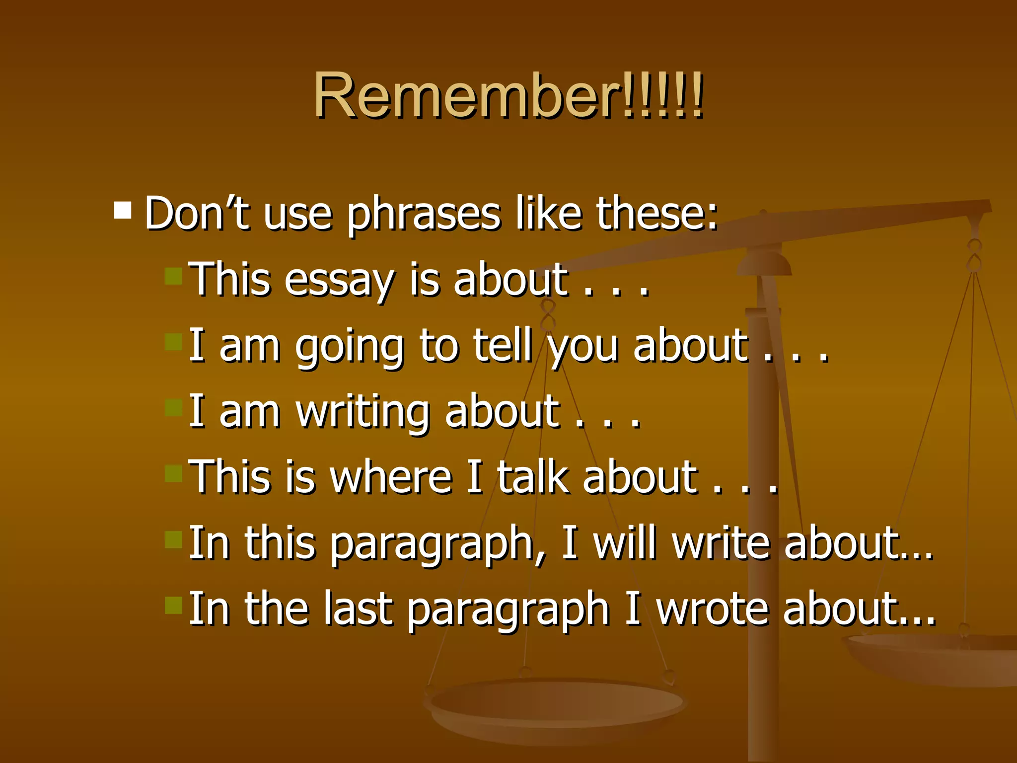Persuasive Essay 8th Grade | PPT