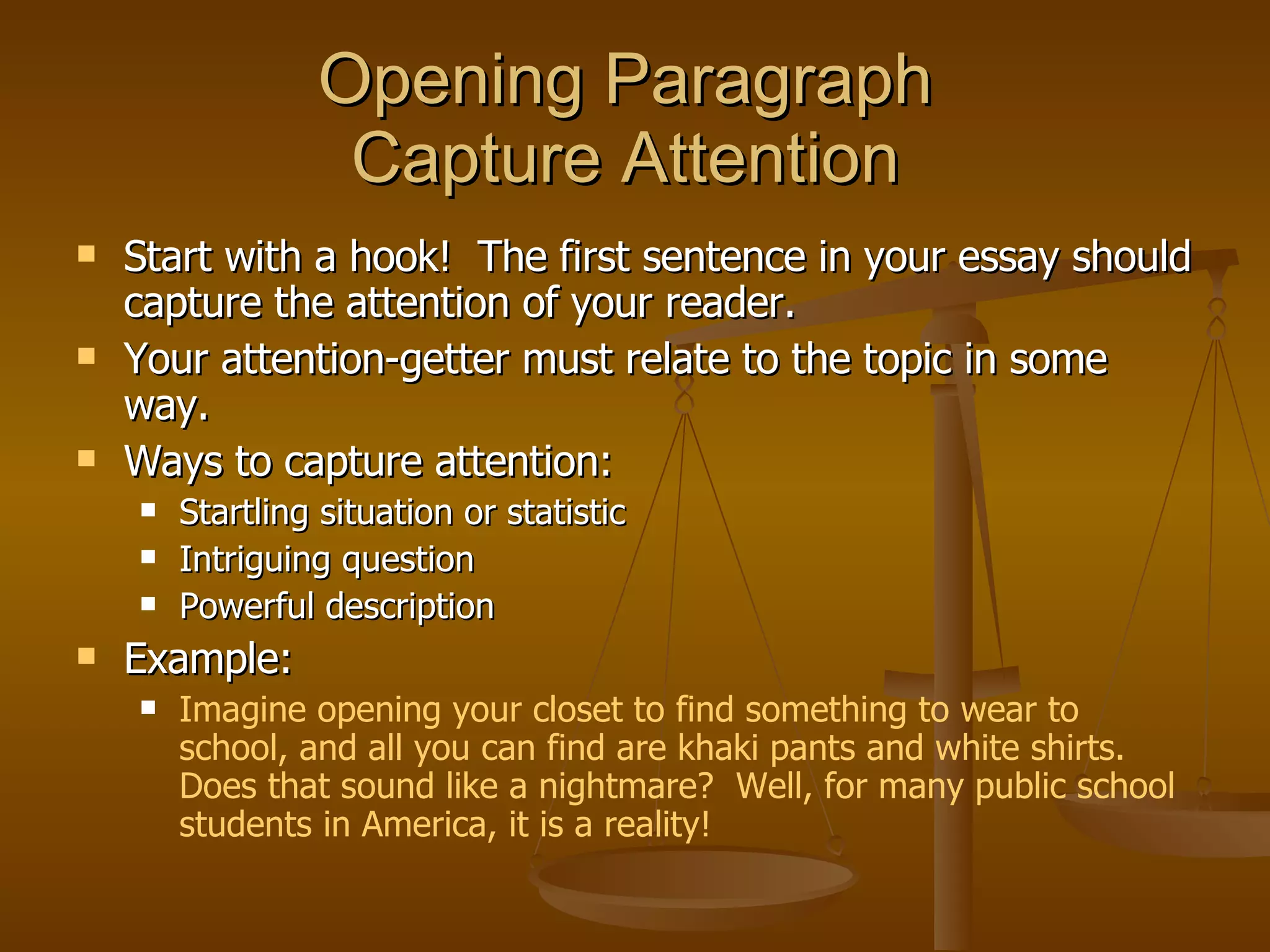 Persuasive Essay 8th Grade | PPT