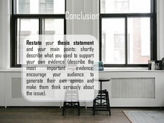 Persuasive essay outline | PPT